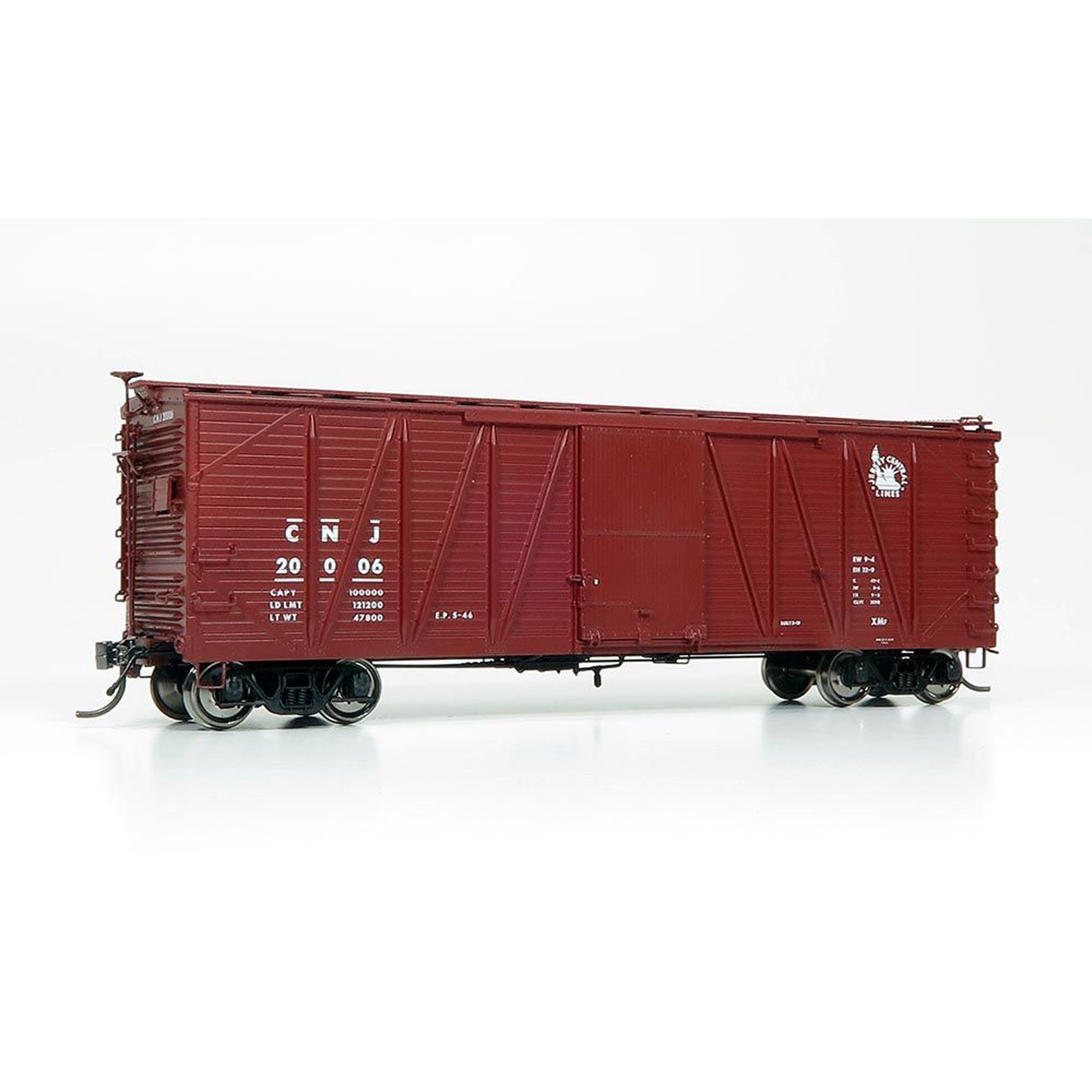 Rapido 142003A HO USRA Single Sheathed Box Car, Central of New Jersey ...